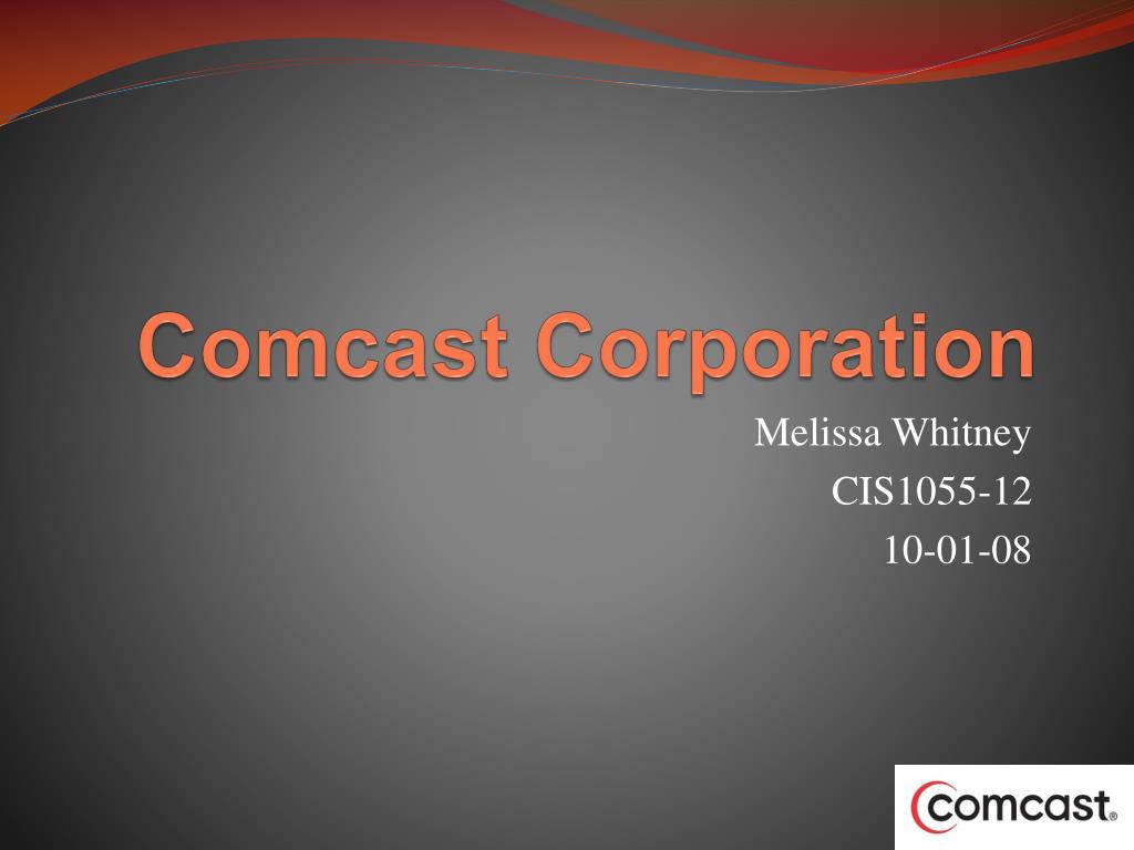 PPT - Comcast Corporation PowerPoint Presentation, free download - ID ...