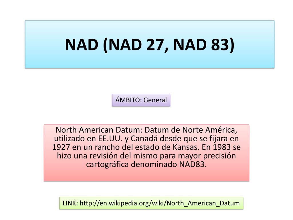 PPT - NAD (NAD 27, NAD 83) PowerPoint Presentation, free download - ID ...