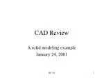 PPT - cad PowerPoint Presentation, free download - ID:5719520