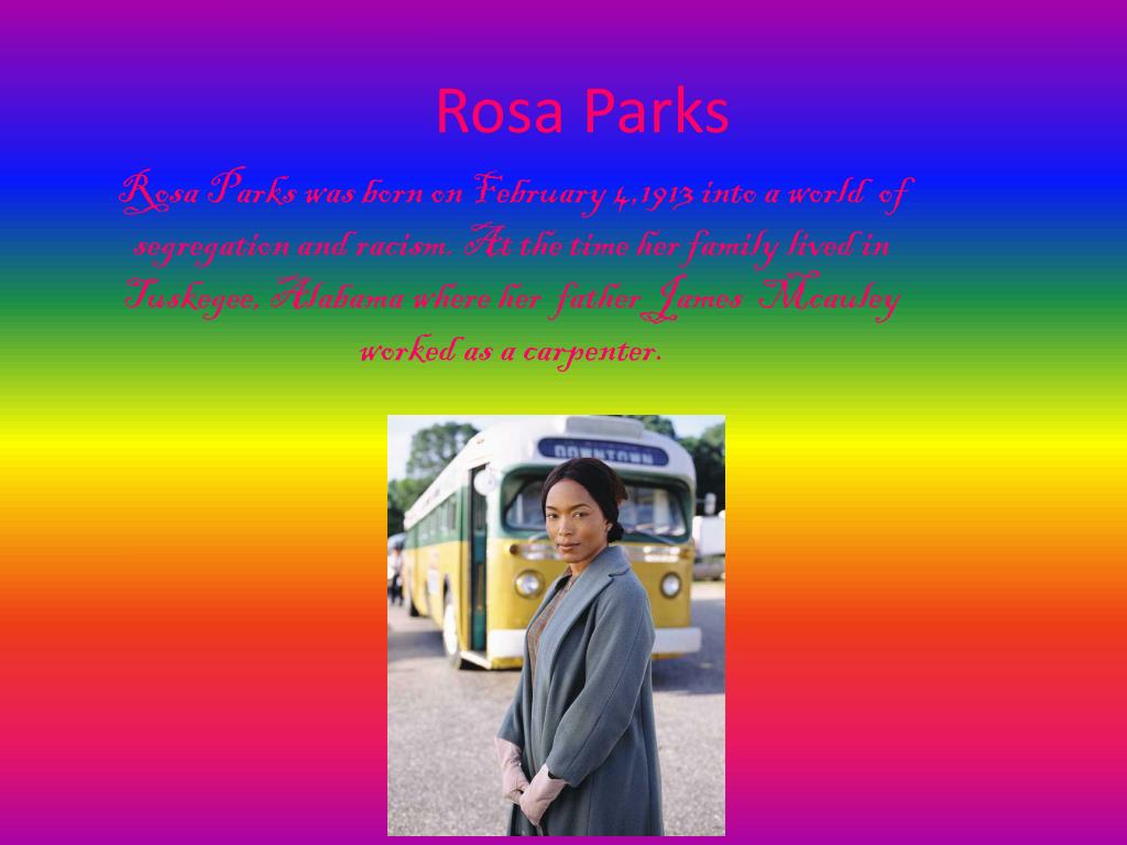 PPT - Rosa Parks PowerPoint Presentation, free download - ID:6343444
