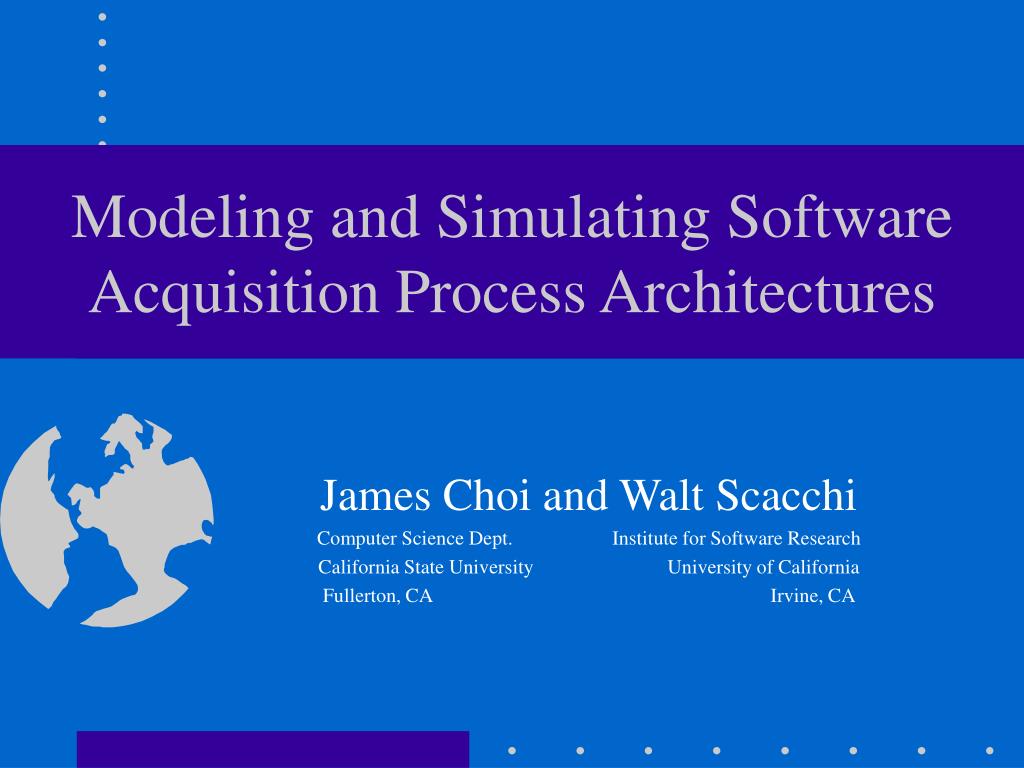 PPT - Modeling and Simulating Software Acquisition Process ...