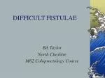 PPT - Management of Enterocutaneous Fistulae PowerPoint Presentation ...