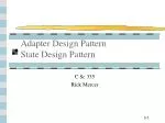 PPT - Adapter Pattern PowerPoint Presentation, free download - ID:9463875