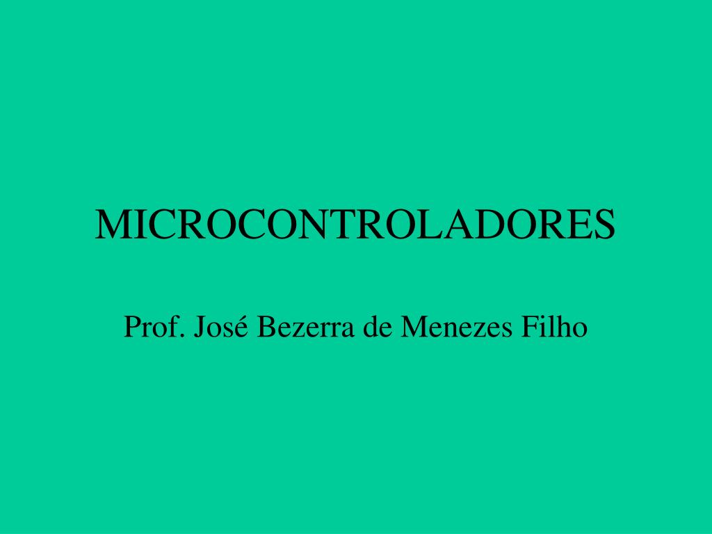 PPT - Evolution of Microcontrollers: Key Milestones and Concepts ...