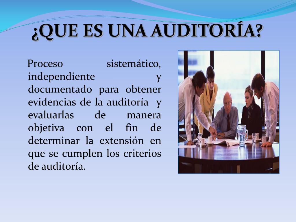 Ppt Que Es Una Auditoría Powerpoint Presentation Free Download