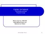 PPT - DATABASE DESIGN USING THE REA DATA MODEL PowerPoint Presentation - ID:1342225