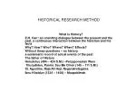 PPT - Historical Research PowerPoint Presentation, free download - ID ...