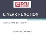 PPT - Linear Function PowerPoint Presentation, free download - ID:3201162