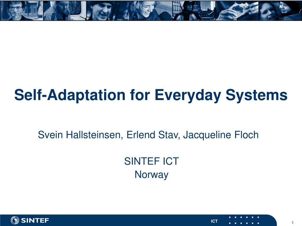 PPT - Self-Adaptation for Everyday Systems PowerPoint Presentation ...