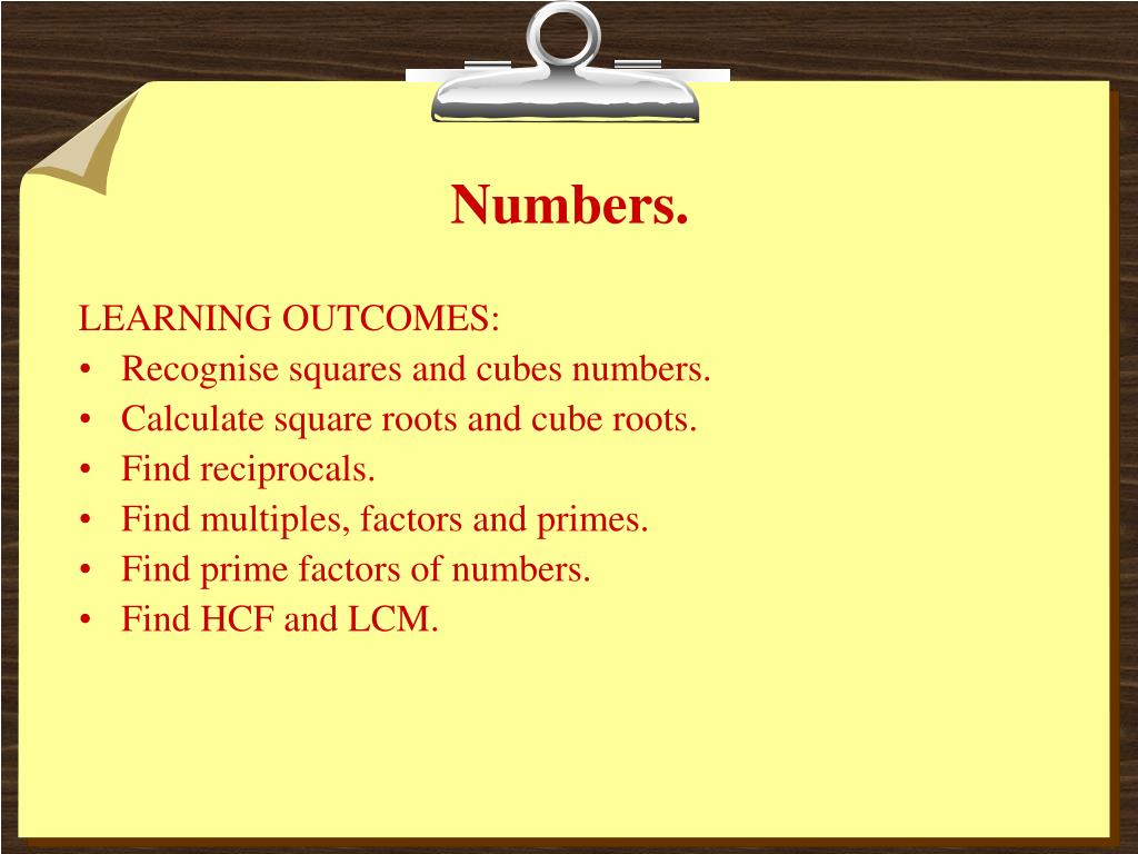 PPT - Numbers. PowerPoint Presentation, free download - ID:6372835
