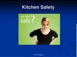 PPT - KITCHEN SAFETY PowerPoint Presentation, free download - ID:9365491