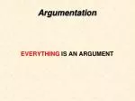 PPT - Argumentation PowerPoint Presentation, free download - ID:2605869