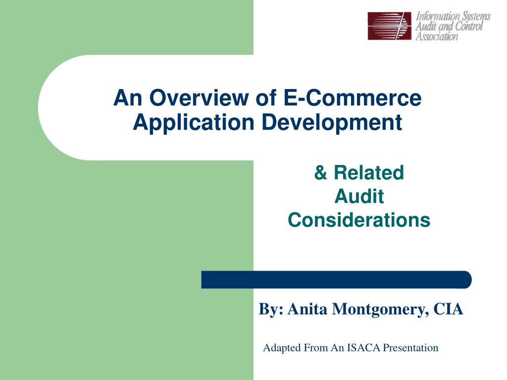 PPT - An Overview of E-Commerce Application Development PowerPoint ...