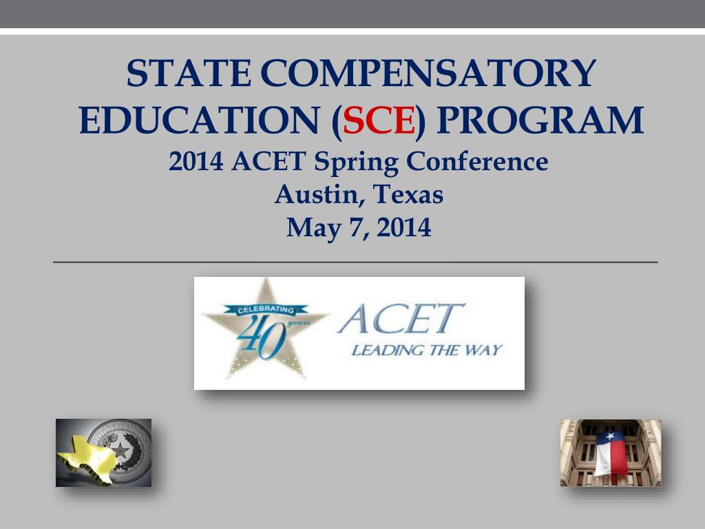 PPT - State Compensatory Education ( SCE ) Program PowerPoint ...