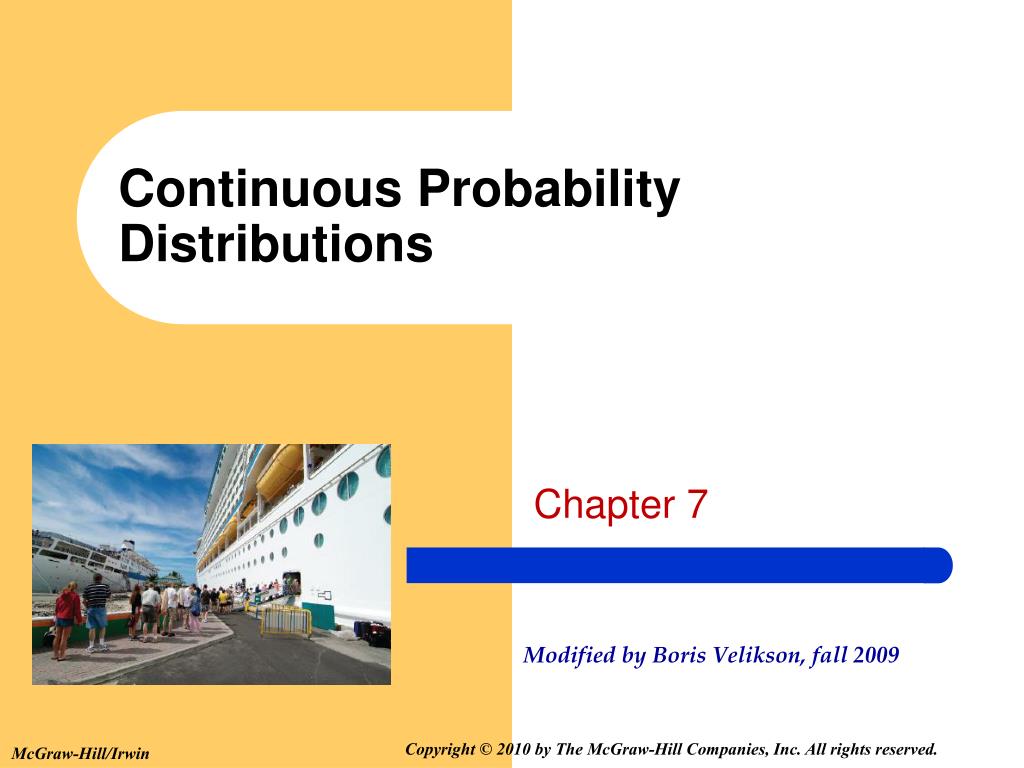PPT - Continuous Probability Distributions PowerPoint Presentation ...