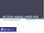 PPT - Decision Making Under Uncertainty and Under Risk PowerPoint ...