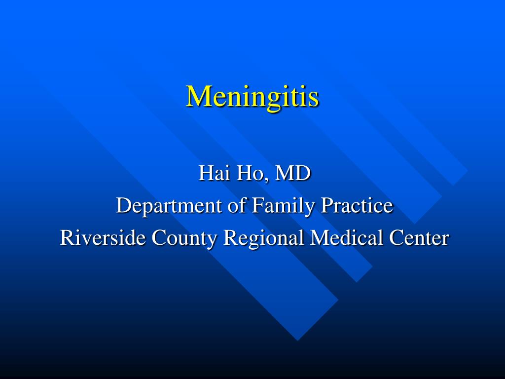 PPT - Meningitis PowerPoint Presentation, free download - ID:6380398