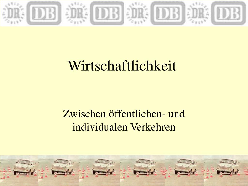 PPT - Wirtschaftlichkeit PowerPoint Presentation, free download - ID ...