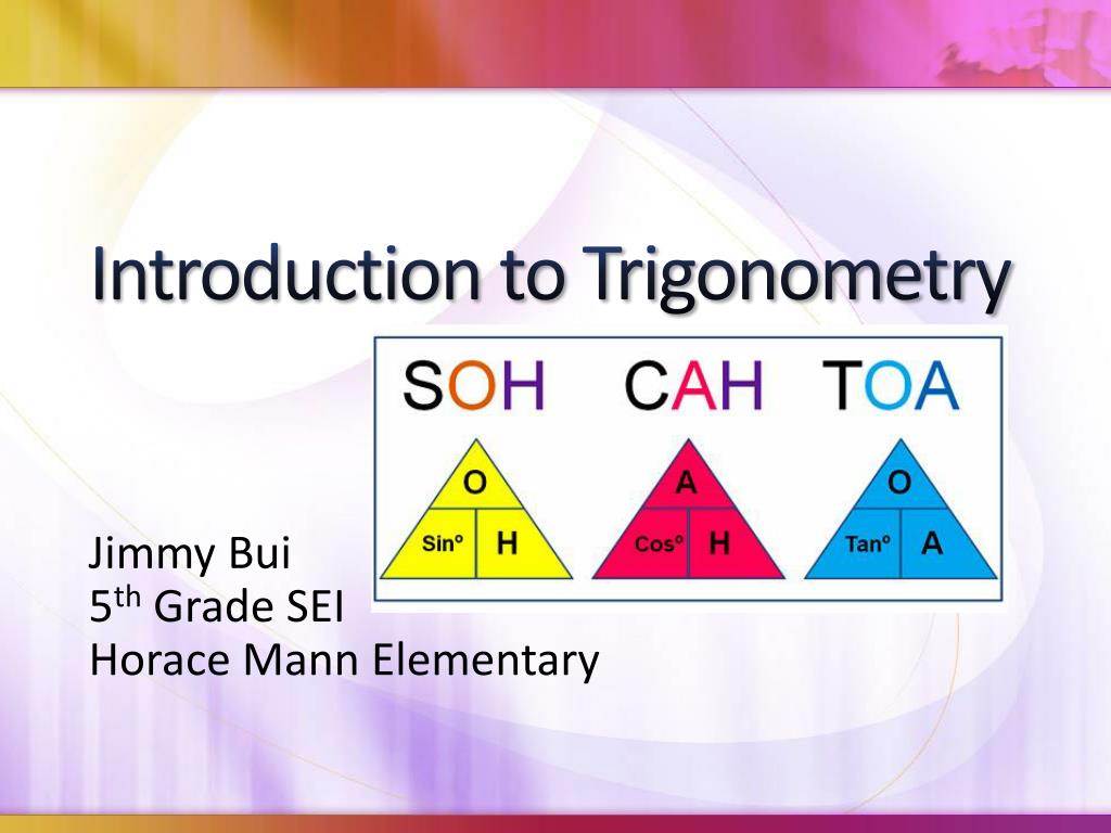 PPT - Introduction to Trigonometry PowerPoint Presentation, free ...