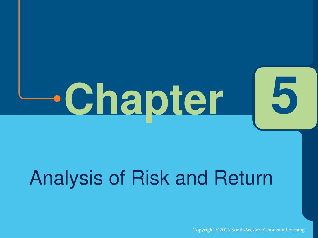 PPT - Analysis of Risk and Return PowerPoint Presentation, free ...