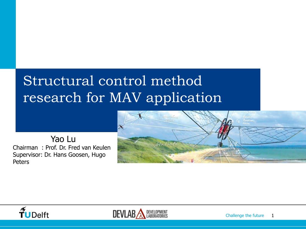 PPT - Structural control method research for MAV application PowerPoint ...