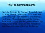 PPT - The Ten Commandments PowerPoint Presentation, free download - ID ...