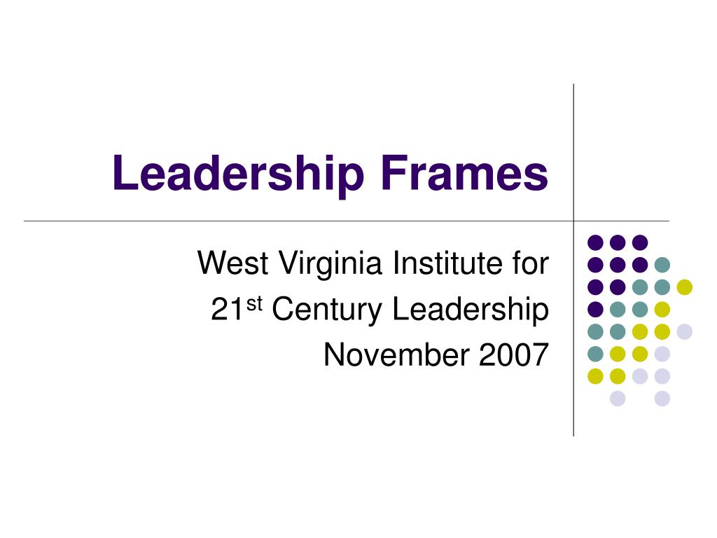 PPT - Leadership Frames PowerPoint Presentation, free download - ID:6389143