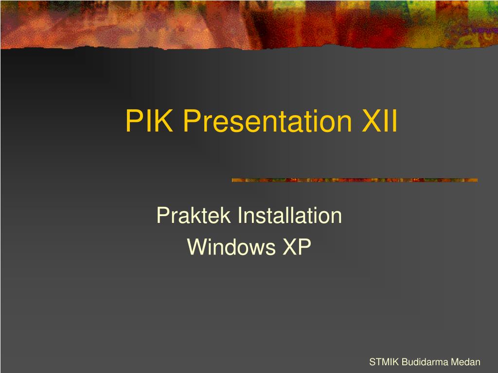 PPT - PIK Presentation XII PowerPoint Presentation, free download - ID ...
