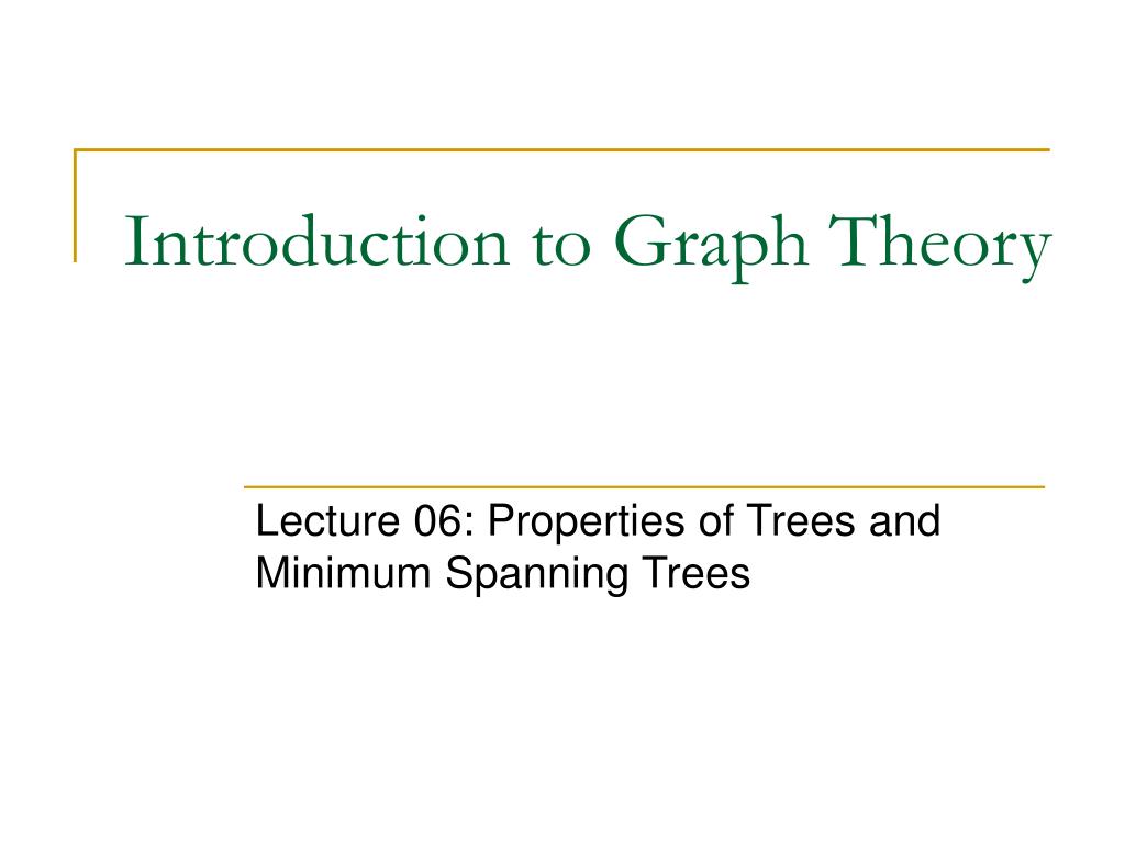 PPT - Introduction to Graph Theory PowerPoint Presentation, free ...