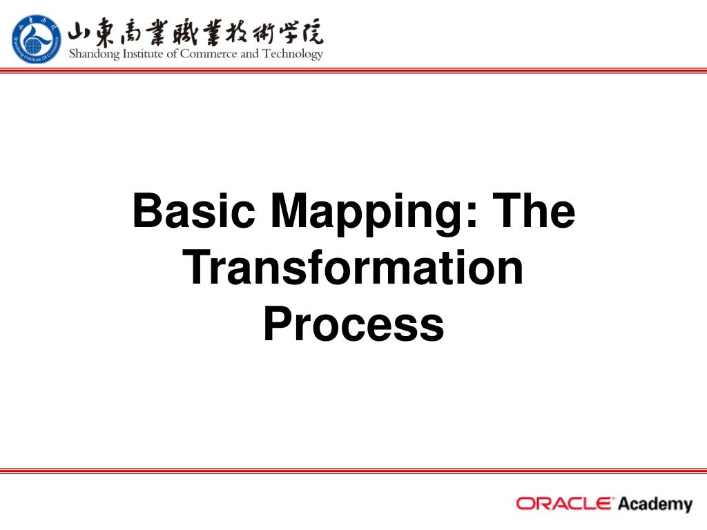 PPT - Basic Mapping: The Transformation Process PowerPoint Presentation - ID:6397548