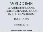 PPT - Increasing Rigor in The Literacy Block PowerPoint Presentation ...