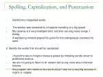 PPT - Capitalization and Punctuation PowerPoint Presentation, free ...
