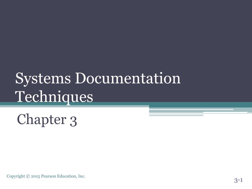 PPT - Systems Documentation Techniques PowerPoint Presentation, free ...