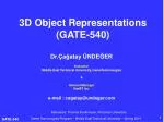 PPT - 3D OBJECT REPRESENTATIONS PowerPoint Presentation, free download ...