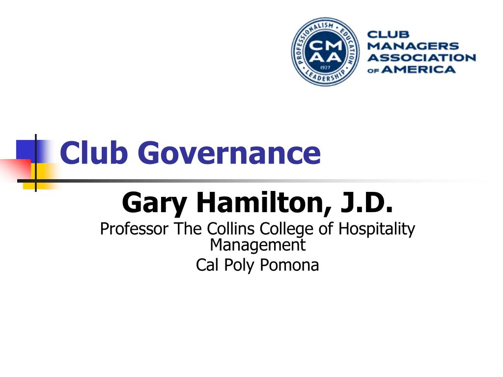 PPT - Club Governance PowerPoint Presentation, free download - ID:6403957