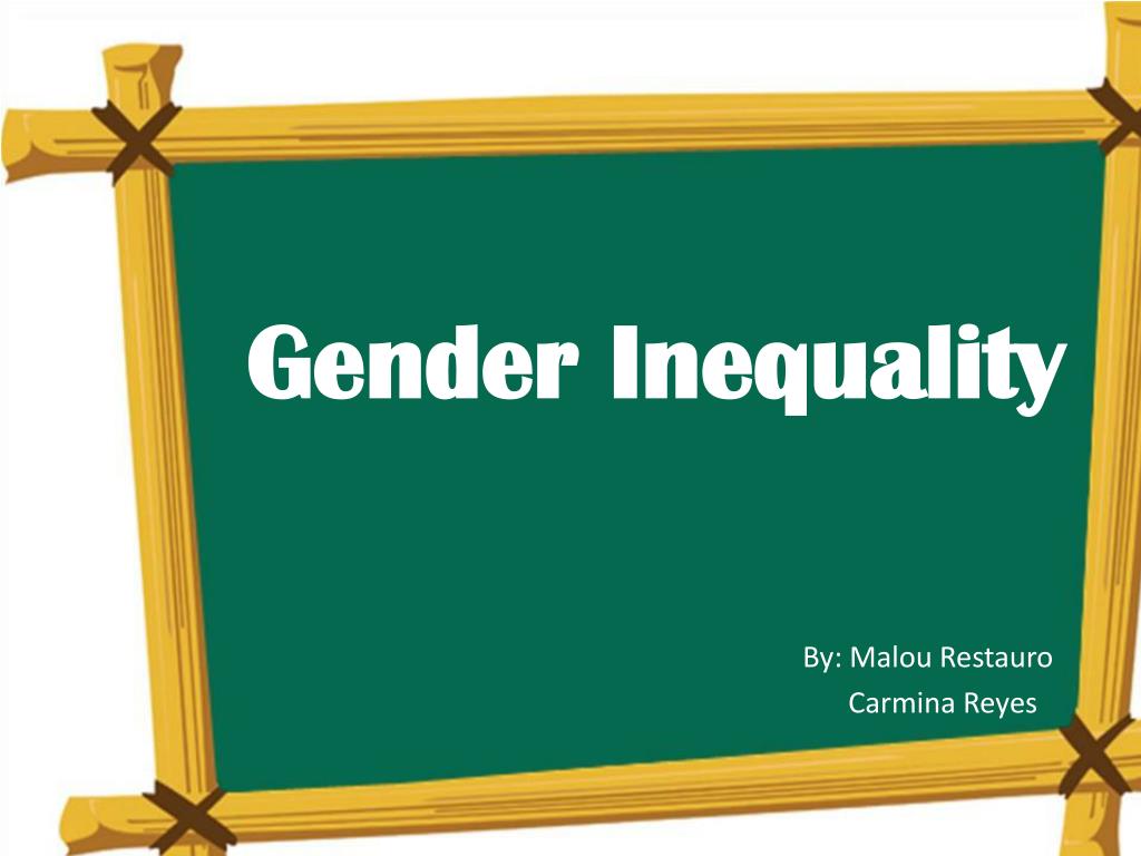 PPT - Gender Inequality PowerPoint Presentation, free download - ID:6404600