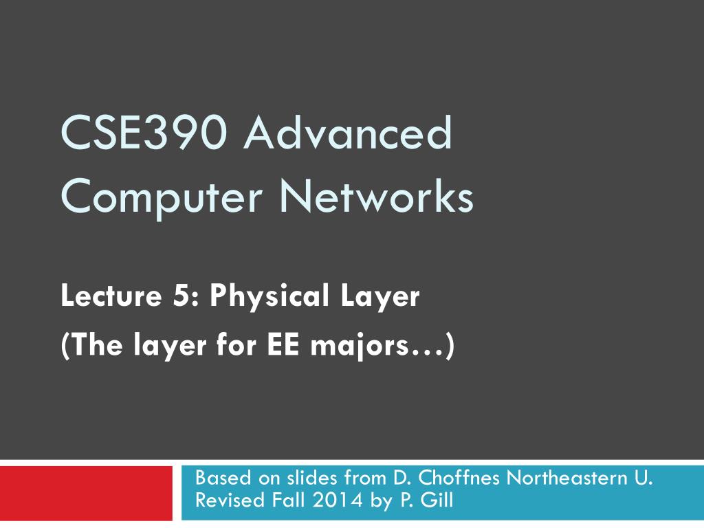 PPT - CSE390 Advanced Computer Networks PowerPoint Presentation, free ...