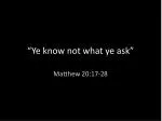 PPT - Ask Ye What Great Thing I Know PowerPoint Presentation, free ...