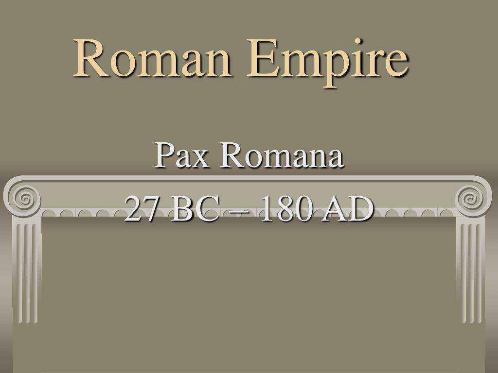 PPT - Roman Empire PowerPoint Presentation, free download - ID:6415808