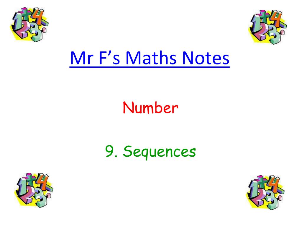 PPT - Mr F’s Maths Notes PowerPoint Presentation, free download - ID ...
