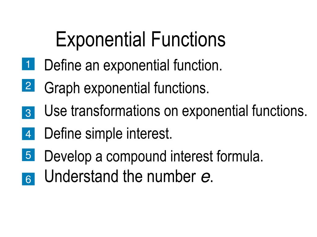 PPT - Exponential Functions PowerPoint Presentation, free download - ID ...