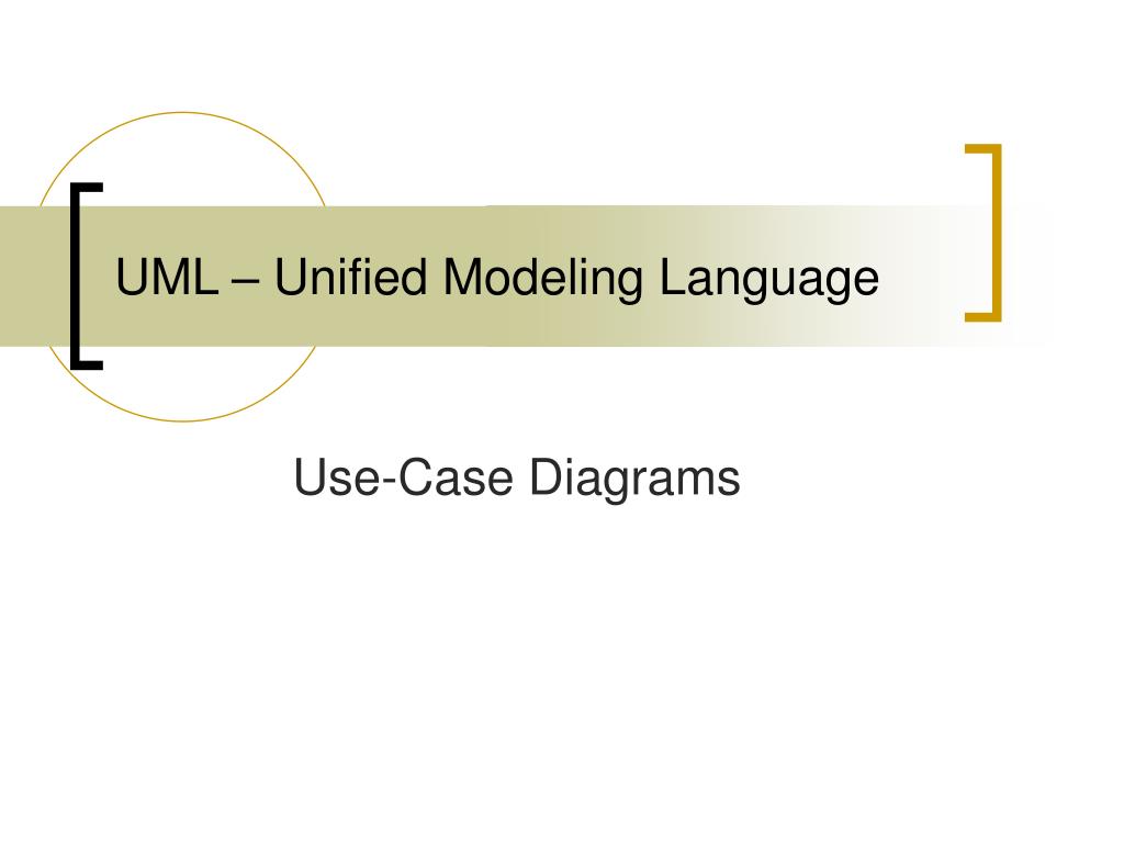 PPT - UML – Unified Modeling Language PowerPoint Presentation, free ...