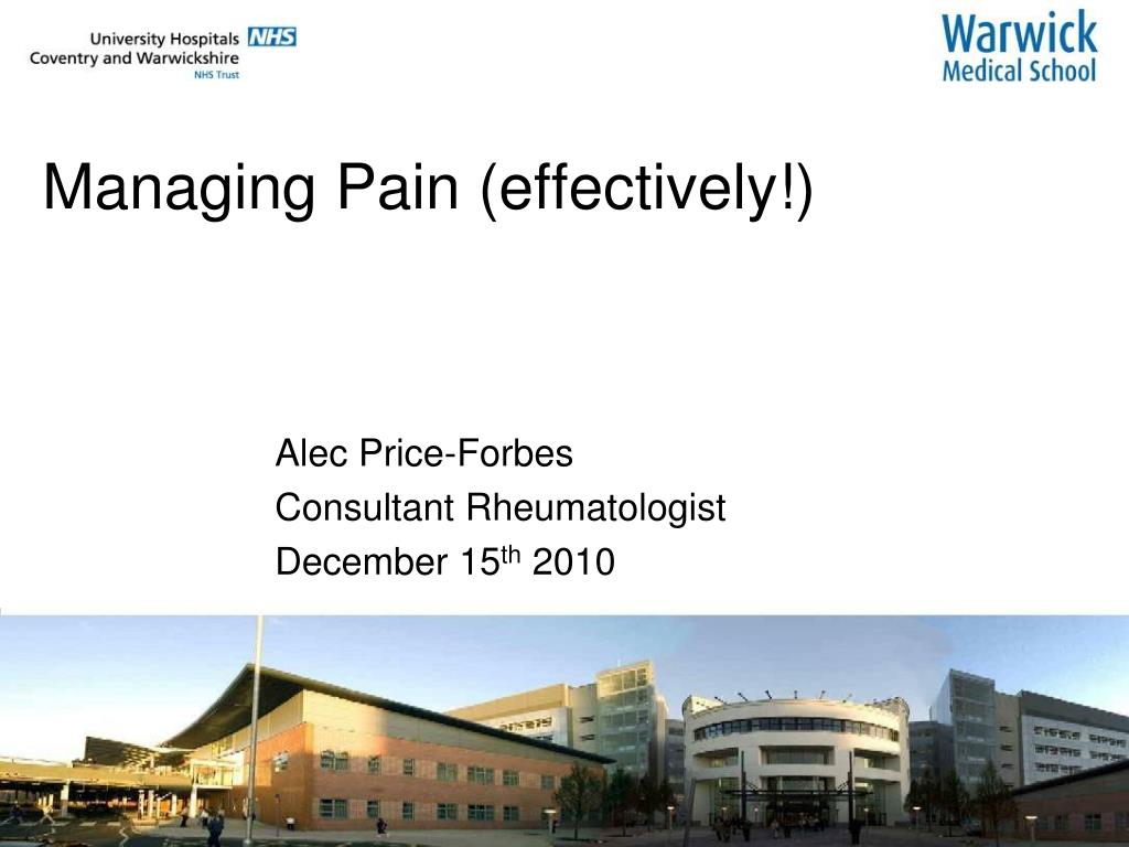 PPT - Managing Pain (effectively!) PowerPoint Presentation, free ...