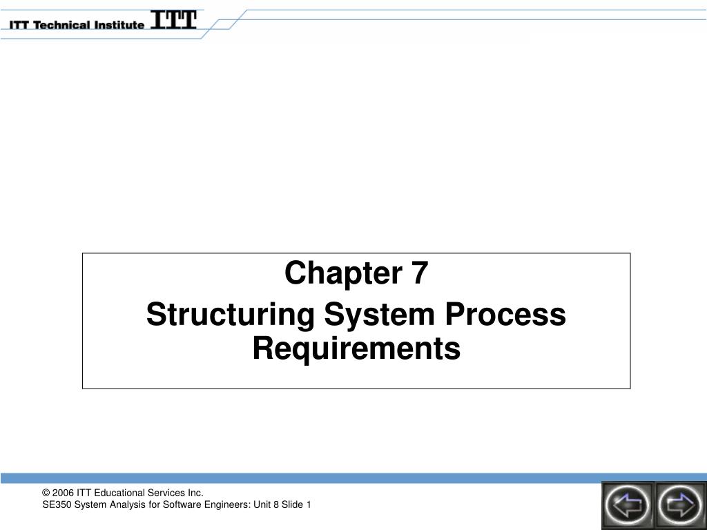 PPT - Chapter 7 Structuring System Process Requirements PowerPoint Presentation - ID:6420553