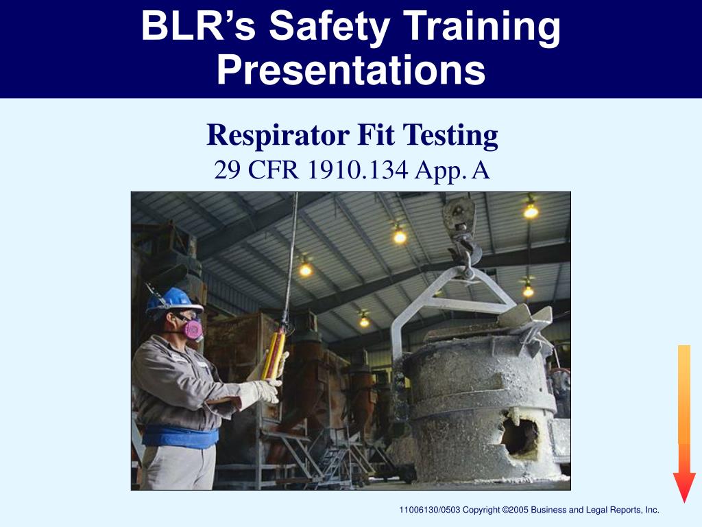 PPT - BLR’s Safety Training Presentations PowerPoint Presentation, free ...