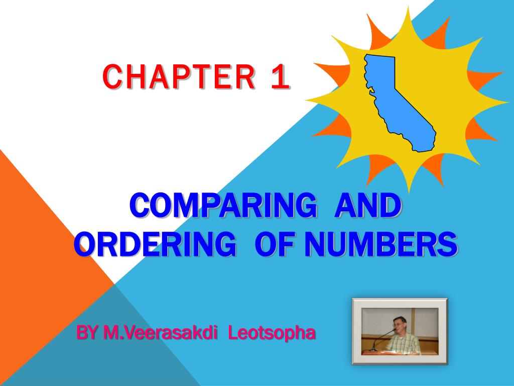 PPT - COMPARING AND ORDERING OF NUMBERS PowerPoint Presentation, free ...