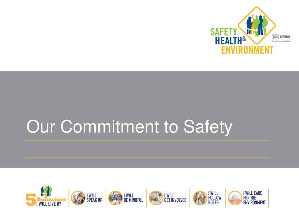 PPT - Our Commitment to Safety PowerPoint Presentation, free download ...