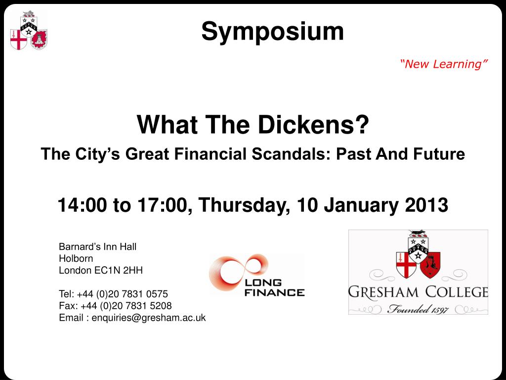 PPT - Symposium PowerPoint Presentation, free download - ID:6440873