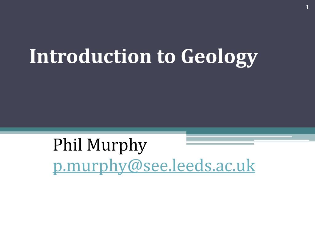 PPT - Introduction to Geology PowerPoint Presentation, free download ...