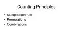PPT - Counting Principles and Probability PowerPoint Presentation, free ...
